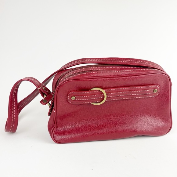 Cole Haan | Bags | Cole Haan Red Camera Bag | Poshmark